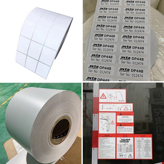 3M Thermal Transfer Label Material 7812, Matte White Polyimide, 6 in x ...